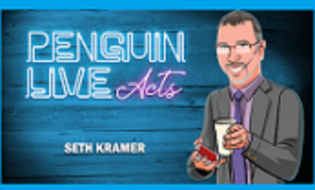 Seth Kramer Act Penguin Live Online Lecture - Magicanoz