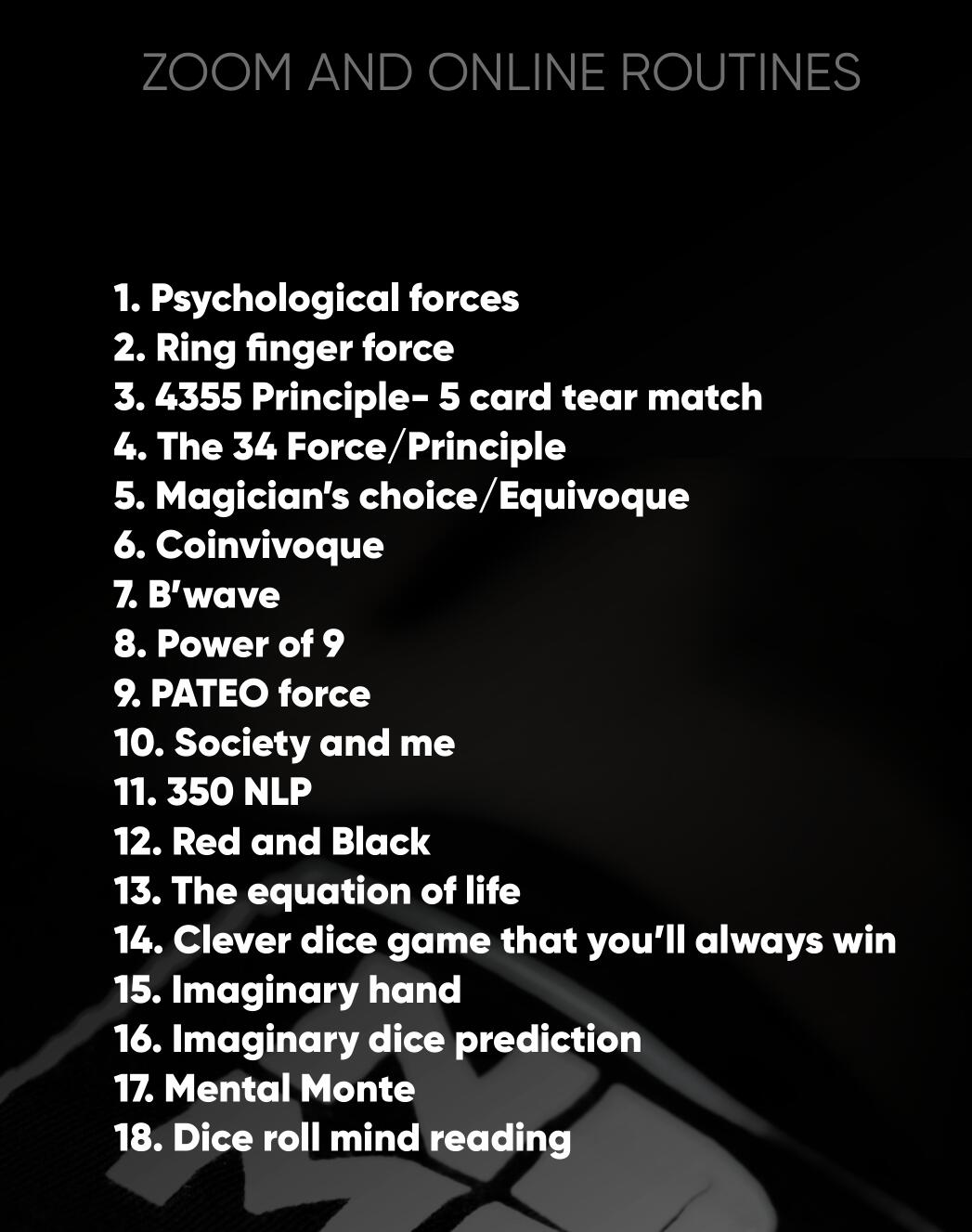 Narpath Raman – Advanced Mind Reading Course – Magicanoz