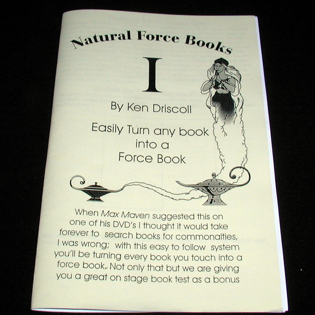 Ken Driscoll – Natural Force Books – Magicanoz
