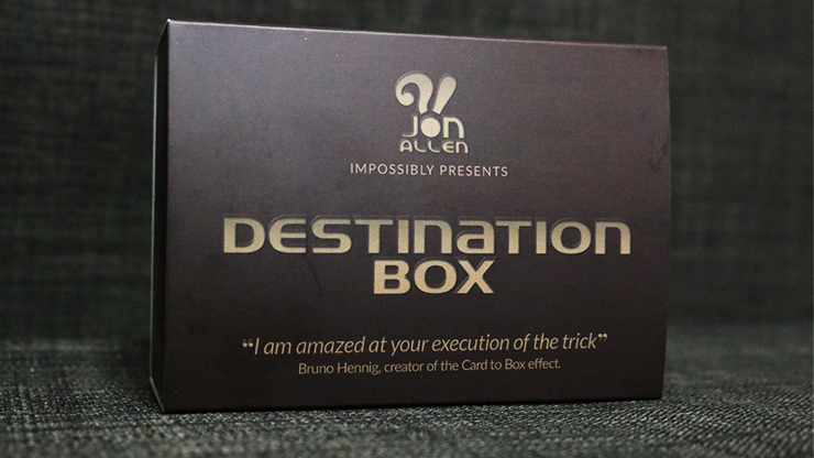 DESTINATION BOX by Jon Allen – Magicanoz