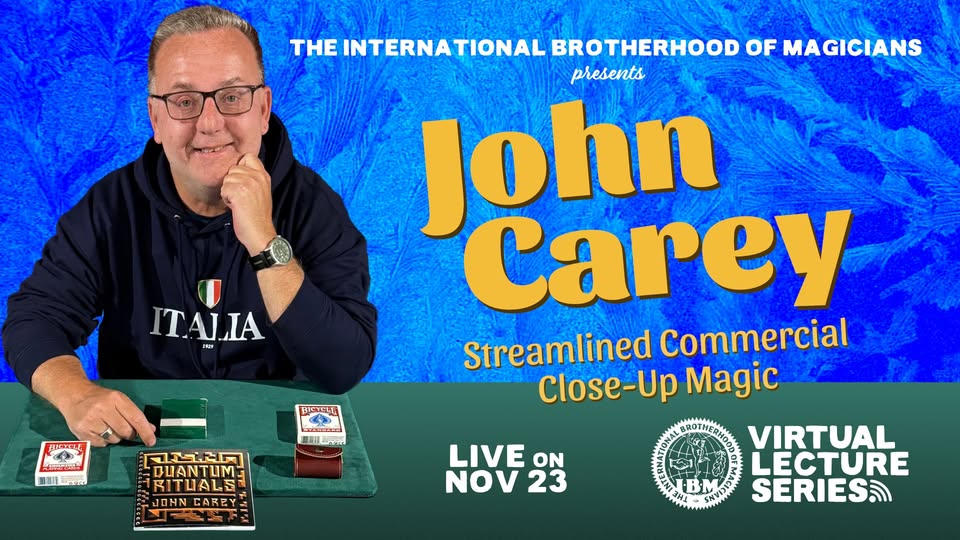 John Carey – IBM Virtual Lecture (Nov 2025) – Magicanoz